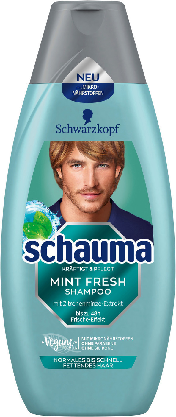 Schauma Mint Fresh 48h Frische-Shampoo (400ml) ab 1,95 ...