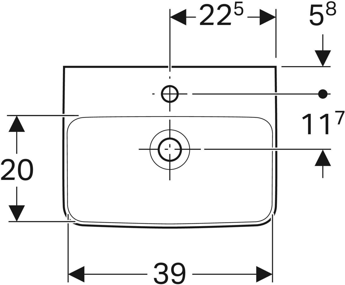 Geberit Renova Compact 45x34cm KeraTect (276145600) ab 99,91 ...