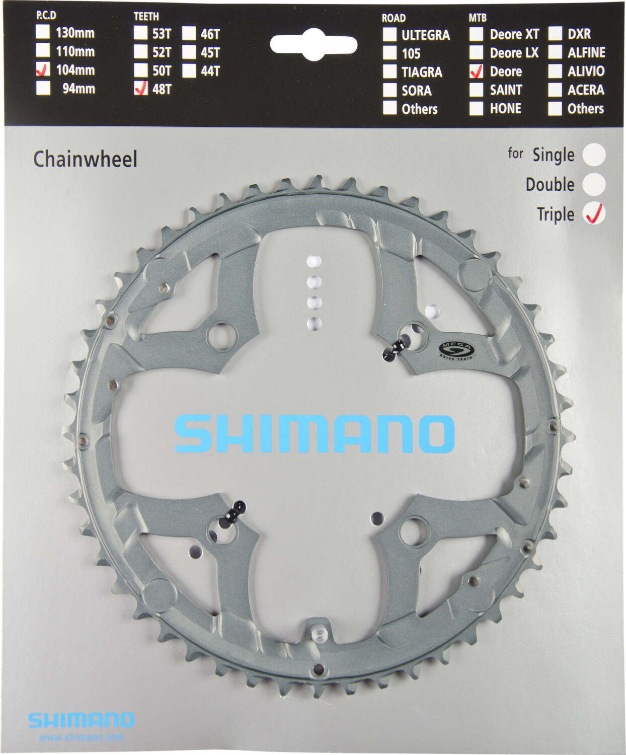 Shimano Deore FC-M591 Kettenblatt ab € 21,95 | Preisvergleich bei idealo.at