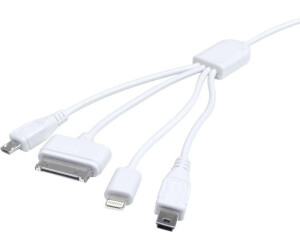 Eufab Universal USB Ladekabel (4 Adaptern) ab 3,49 € | Preisvergleich ...