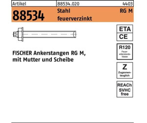 Fischer RG M 16x190 10 St. 512250 ab 42,74 € | Preisvergleich bei idealo.de