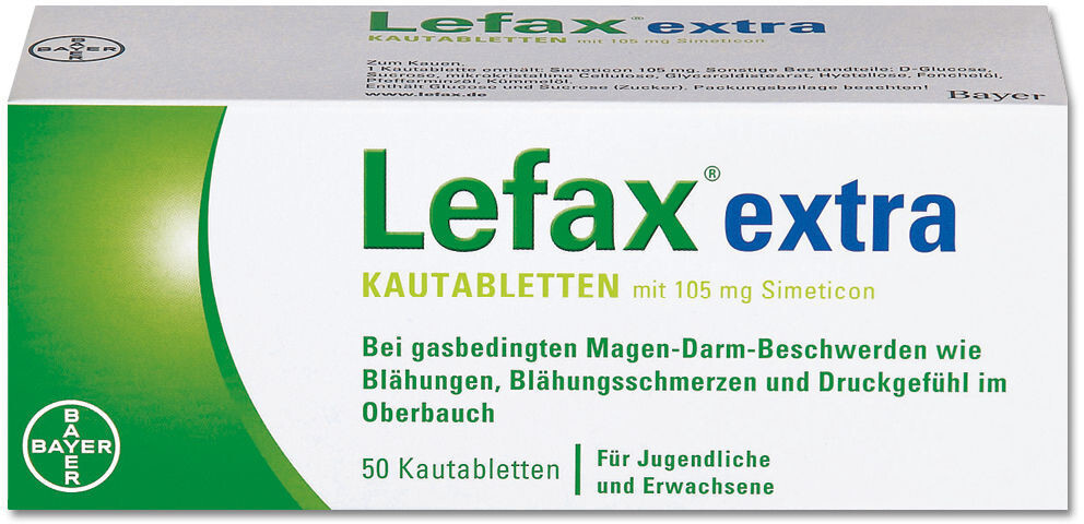 Lefax extra Kautabletten (50 Stk.) ab 9,41 € (Mai 2024 Preise ...