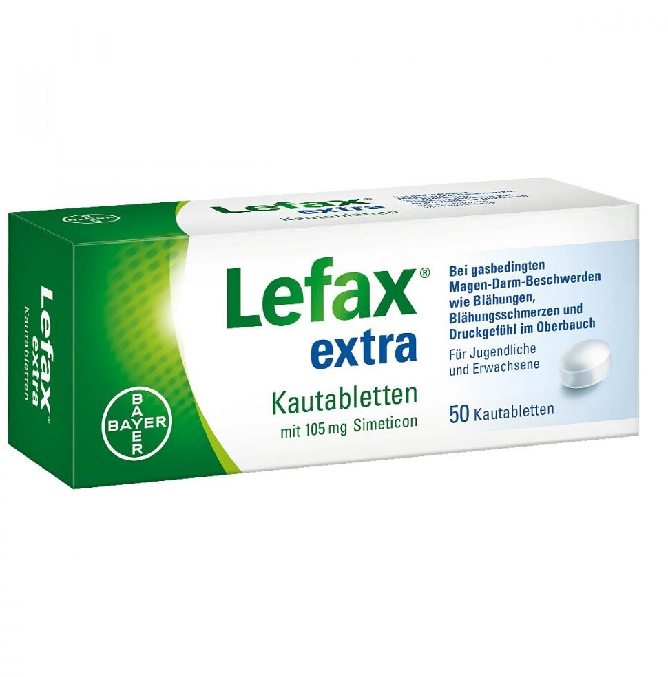 Lefax extra Kautabletten (50 Stk.) ab 9,41 € (Mai 2024 Preise ...