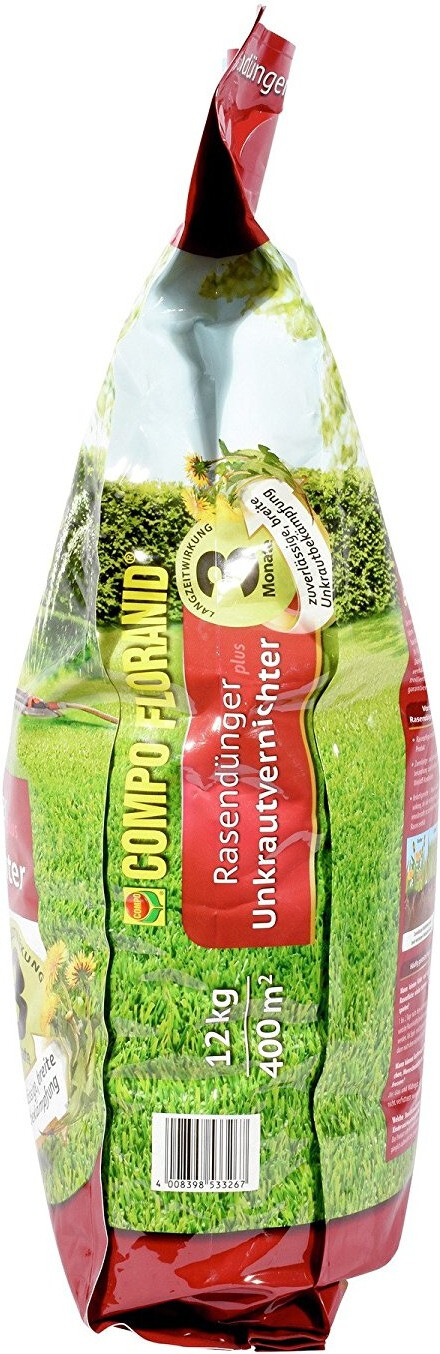 COMPO Floranid Rasendünger plus Unkrautvernichter 12kg ab € 59,09 ...