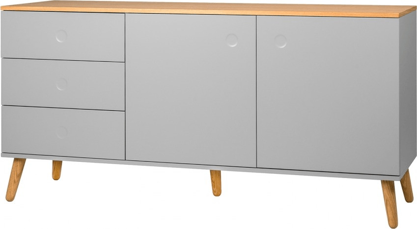 Tenzo Sideboard Dot (1675) grau ab 389,90 € | Preisvergleich bei idealo.de