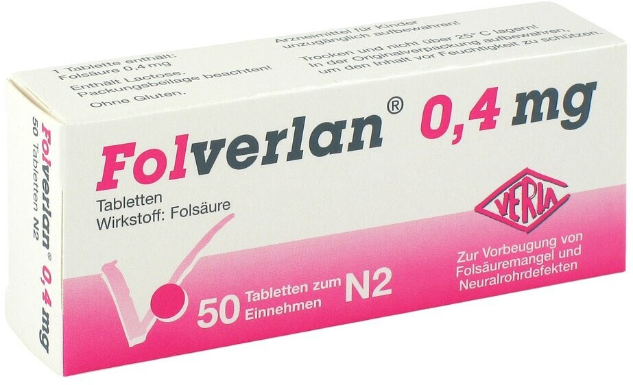 Folverlan 0,4 mg Tabletten (50 Stk.) ab 5,52 € | Preisvergleich bei ...