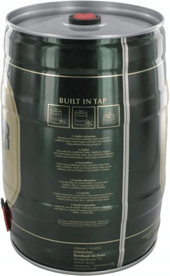 Jever Pilsener Partyfass 5l ab 8,99 € | Preisvergleich bei idealo.de