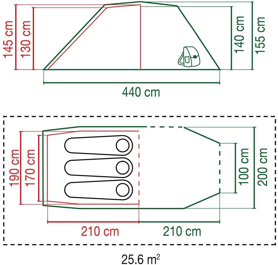 Coleman Tasman 3 Plus au meilleur prix sur idealo.fr