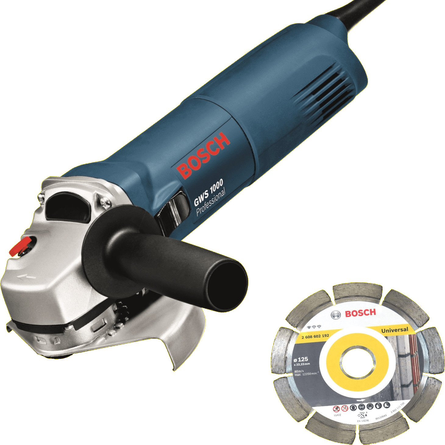 Bosch GWS 1000 Professional (0 601 821 800) ab 82,00 € | Preisvergleich ...