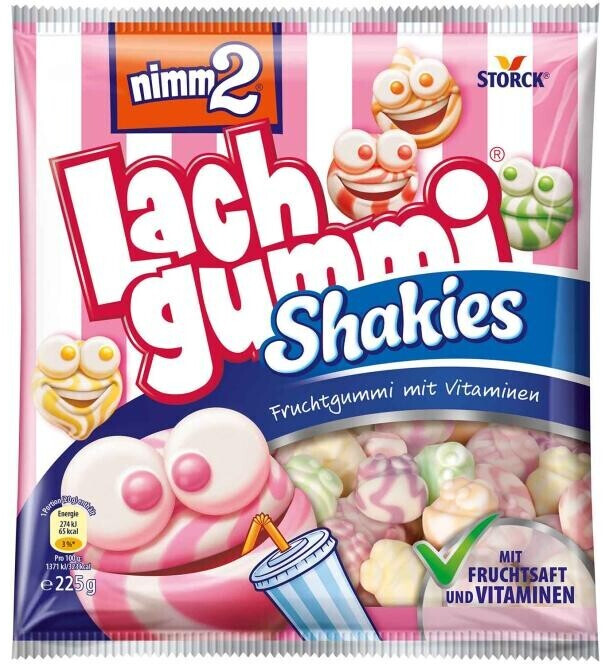 Nimm 2 Lachgummi Shakies (225g) ab 1,29 € | Preisvergleich bei idealo.de