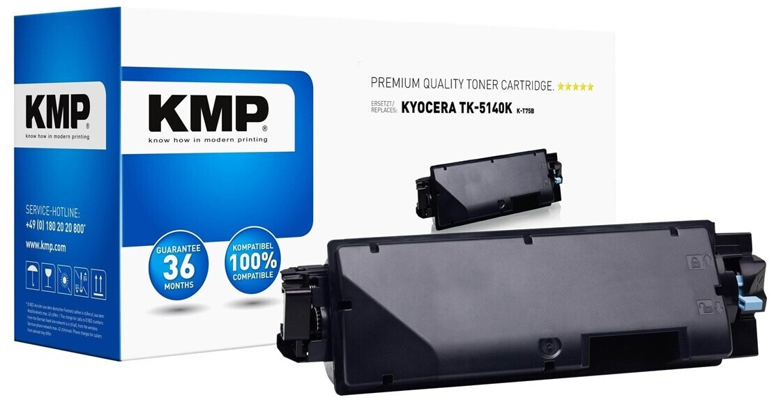 KMP K-T75B ersetzt Kyocera TK-5140K (2910,0000) ab 54,30 € | Preisvergleich bei idealo.de