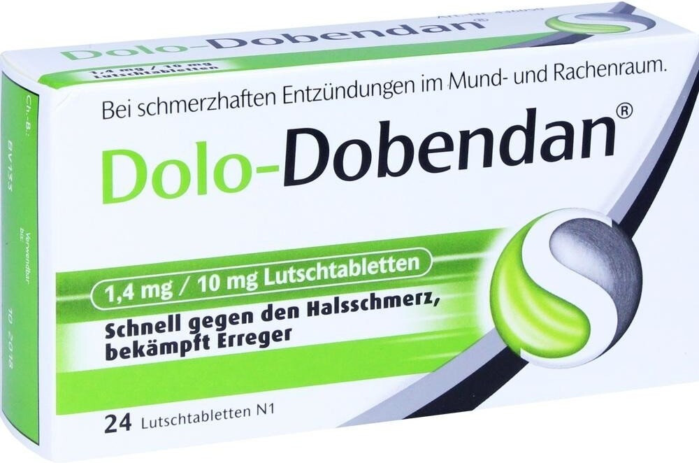 Dolo-Dobendan 1,4 mg/10 mg Lutschtabletten ab 7,84 € (Mai 2026 Preise ...