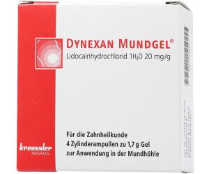 Dynexan Mundgel Zylinderampullen ab 13,94 € | Preisvergleich bei idealo.de