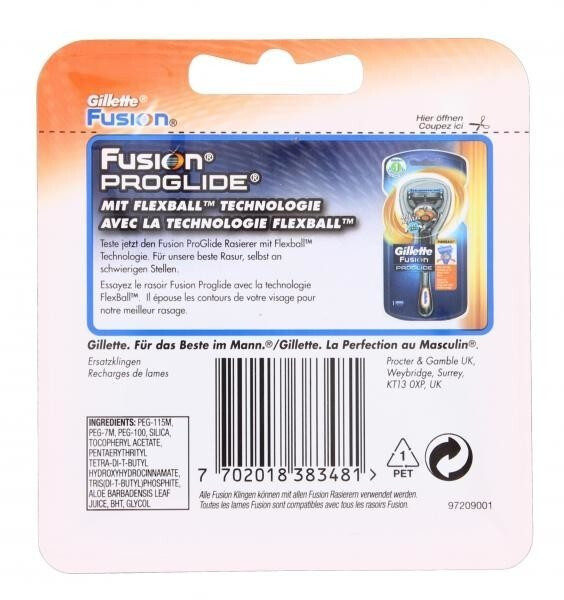 Gillette Fusion Pack de lames (x8) au meilleur prix sur idealo.fr