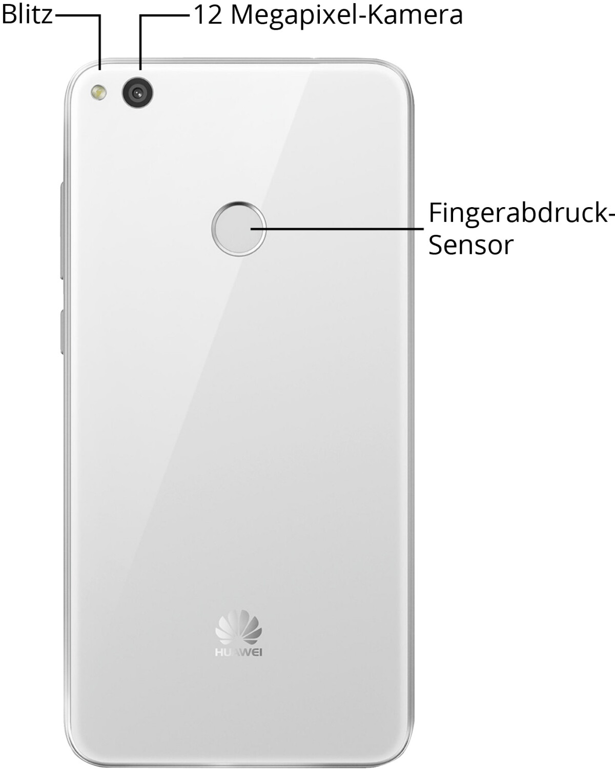 Huawei P8 lite 2017 Single Sim weiß ab 174,75 € | Preisvergleich bei ...