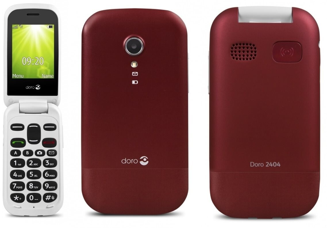 Doro 2404 rouge au meilleur prix sur idealo.fr