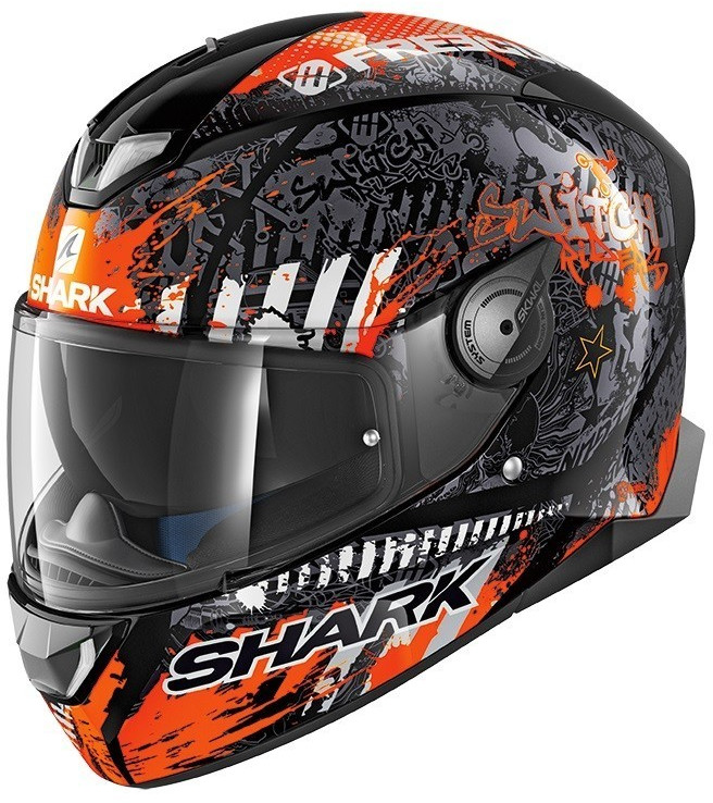 SHARK Skwal 2 Switch Rider noir/orange au meilleur prix sur idealo.fr