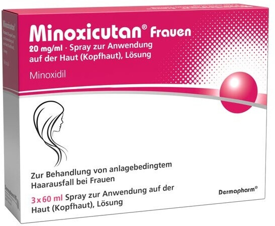 Minoxicutan Frauen 20mg/ml Spray (180ml) ab 25,93 € | Preisvergleich ...