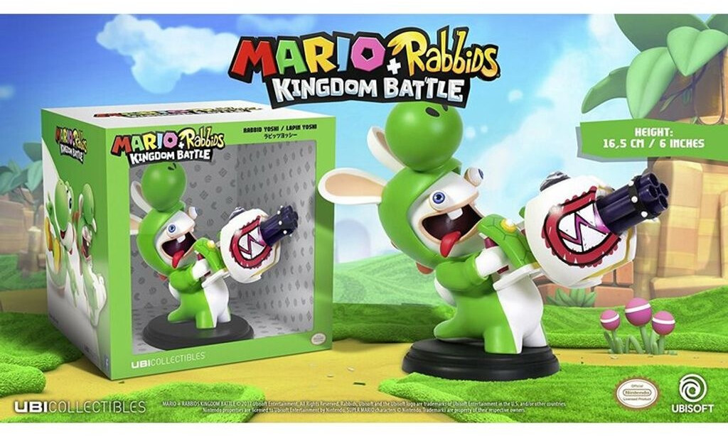 Ubisoft Lapin Yoshi 16,5 cm au meilleur prix sur idealo.fr