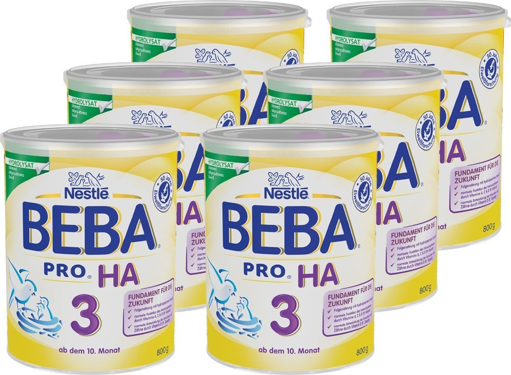BEBA Pro HA 3 (800 g) ab 18,24 € | Preisvergleich bei idealo.de