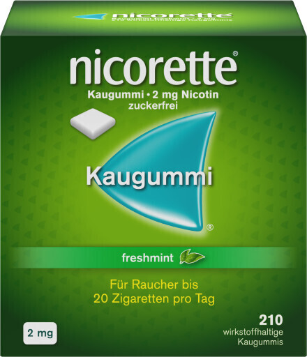 nicorette 2 mg Freshmint Kaugummi ab 18,95 € (August 2023 Preise ...