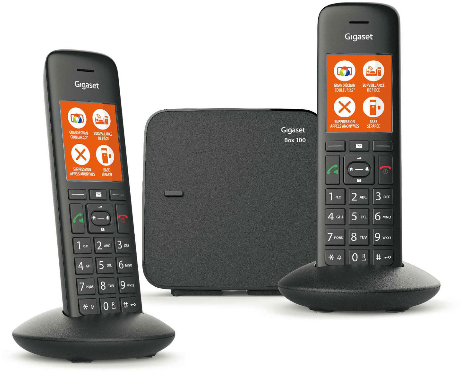 Gigaset C570 Twin black ab 103,95 € | Preisvergleich bei idealo.de