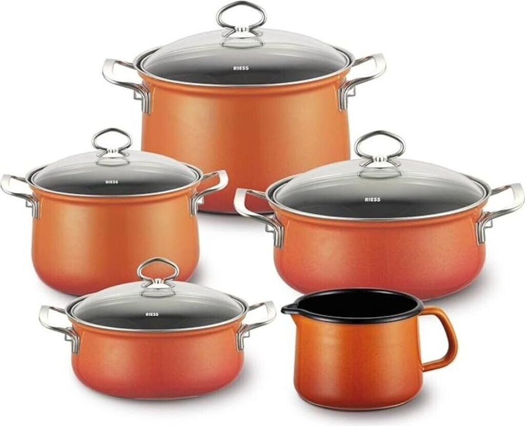 Riess Emaille Topfset Corall 3-teilig ab 193,26 € | Preisvergleich bei ...