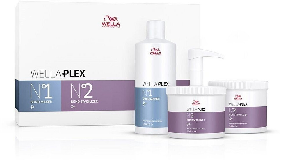 Wella WellaPlex Kit No 1 Bond Maker & No 2 Bond Stabilizer ab 276,45 ...
