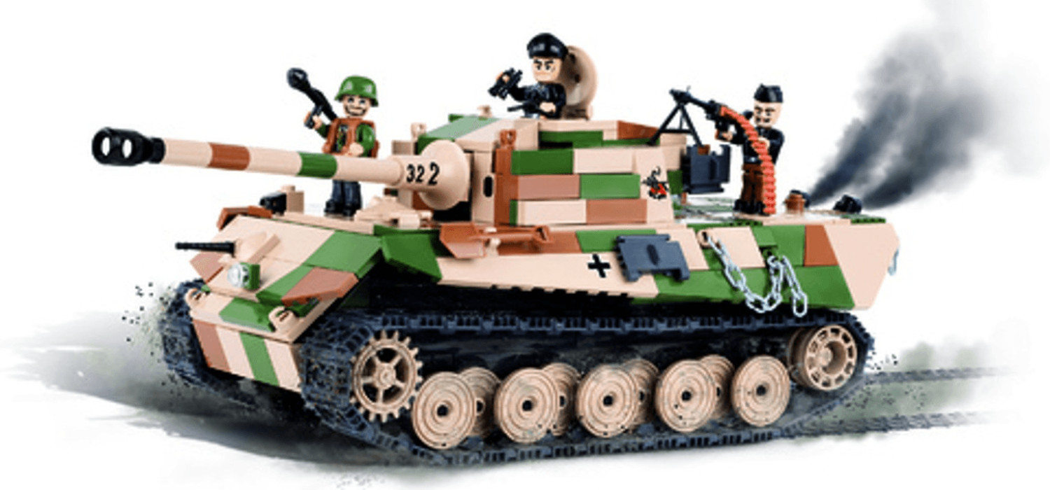 Cobi Tiger II Pz.Kpfw. VIB "Königstiger" - German heavy tank au ...
