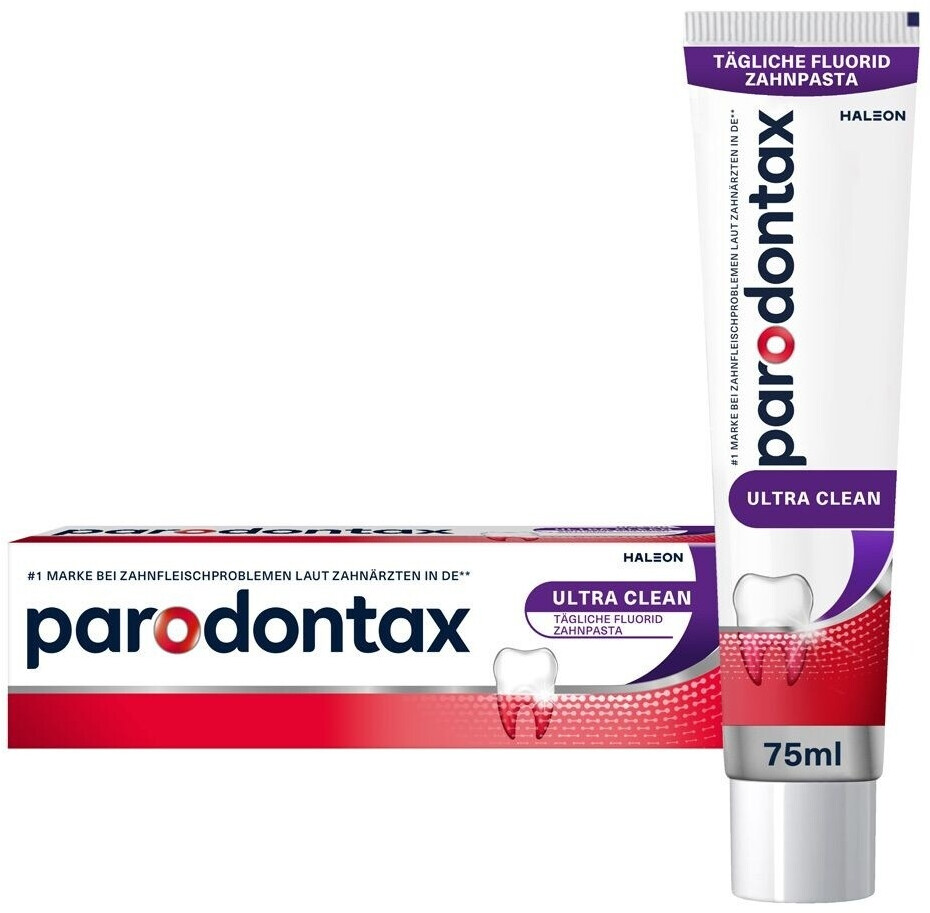 Parodontax Ultra Clean Toothpaste (75ml) au meilleur prix sur idealo.fr