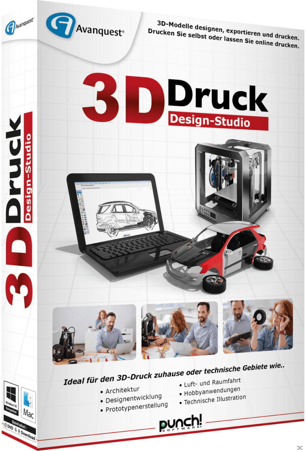 punch! Software 3D-Druck Design-Studio ab 29,95 € | Preisvergleich bei ...