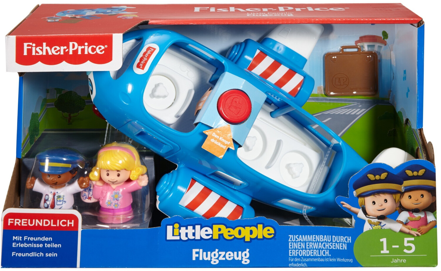 Buy Fisher-Price Little People Airplane from £12.76 (Today) – Best ...