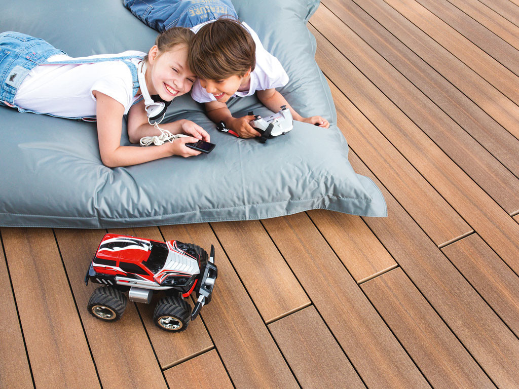 Megawood Terrassendiele WPC Signum muskat 21mm BxL: 14,5 cm x 6m ab 111 ...