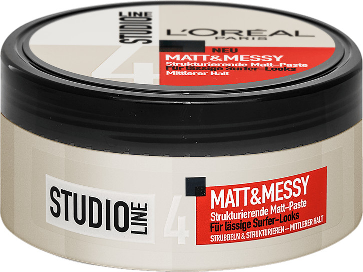 L'Oréal Studio Line Matt & Messy Strukturierende Matt-Paste ab 12,65 ...