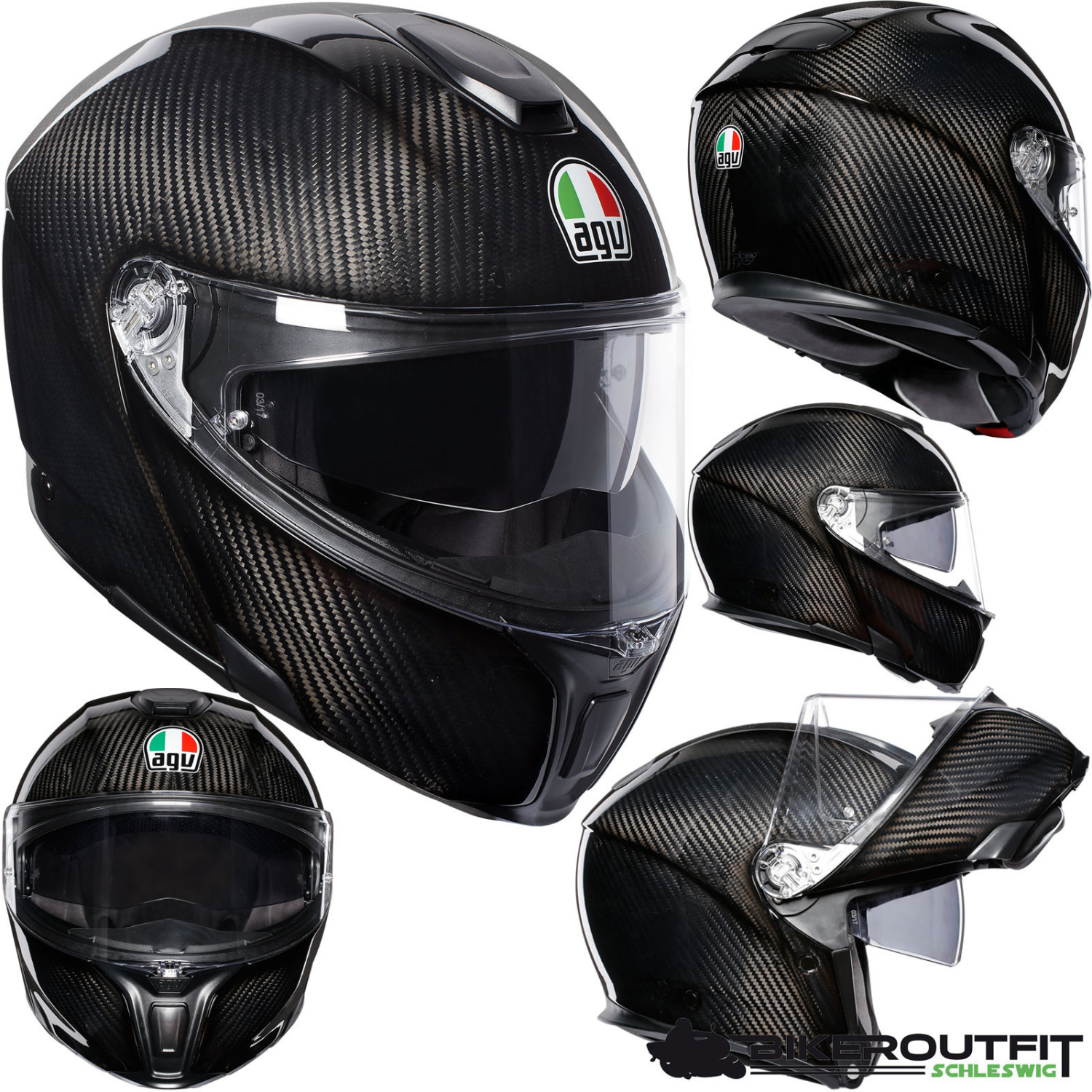 AGV Sport Modular Glossy Carbon ab € 429,95 | Preisvergleich bei idealo.at