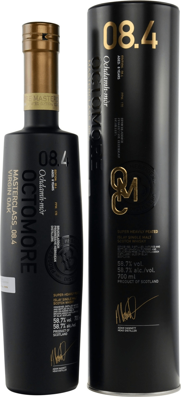 Bruichladdich Octomore Masterclass 08.4 Virgin Oak 0,7l 58,7% ab 244,99 ...