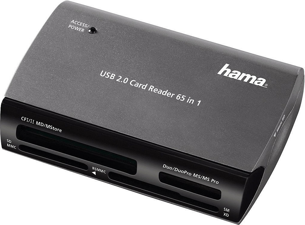 Hama CardReaderWriter 65in1, USB 2.0 (00049009) ab 6,99 ...