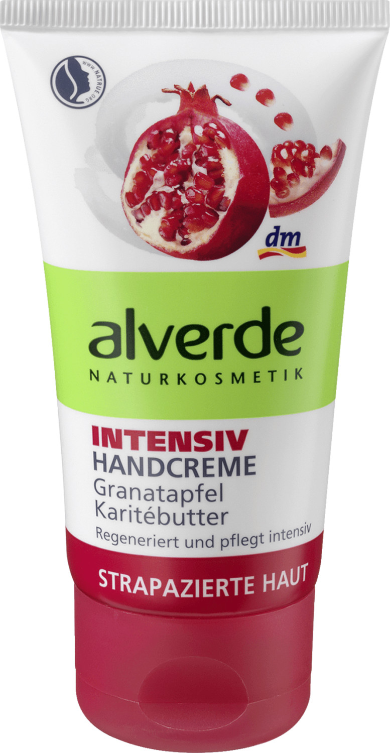 Alverde Intensiv Handcreme Granatapfel Karitébutter (75ml) ab 1,95 ...