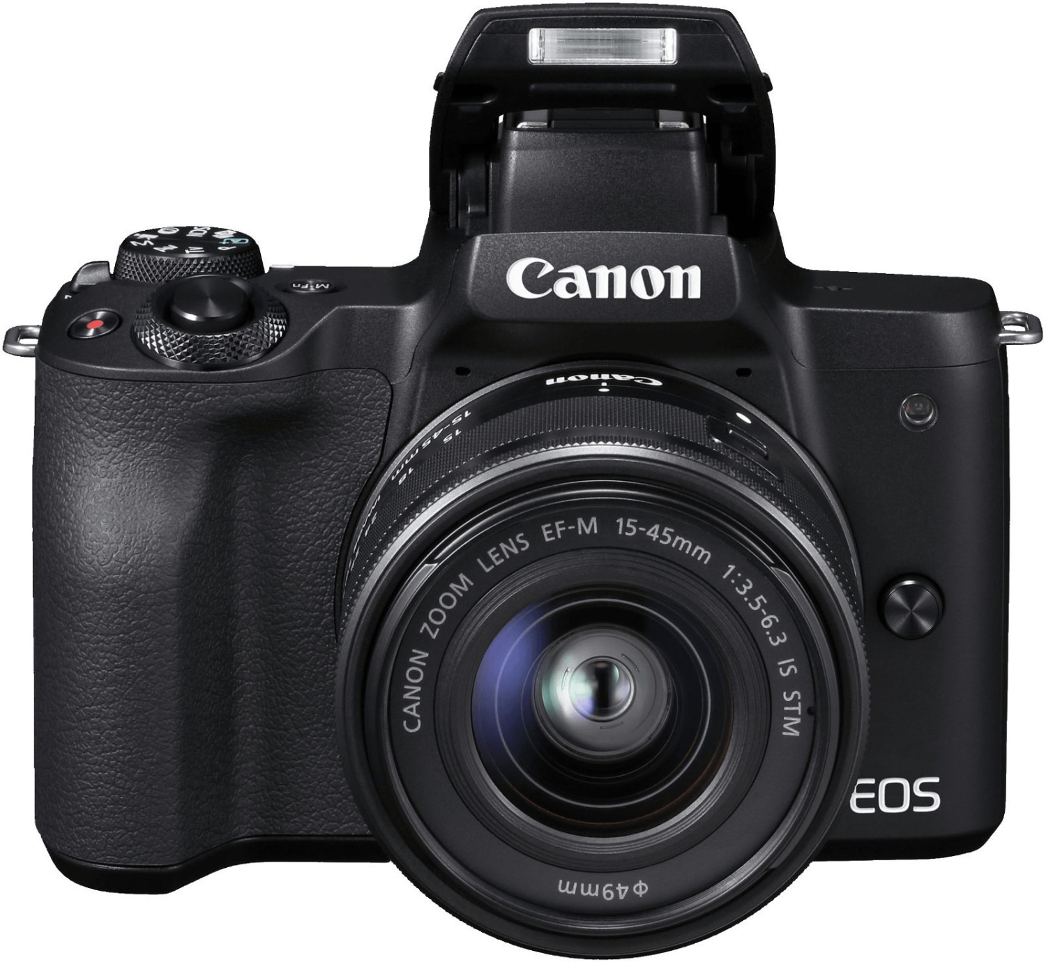 Canon EOS M50 Kit 15-45 mm + 55-200 mm noir au meilleur prix sur idealo.fr