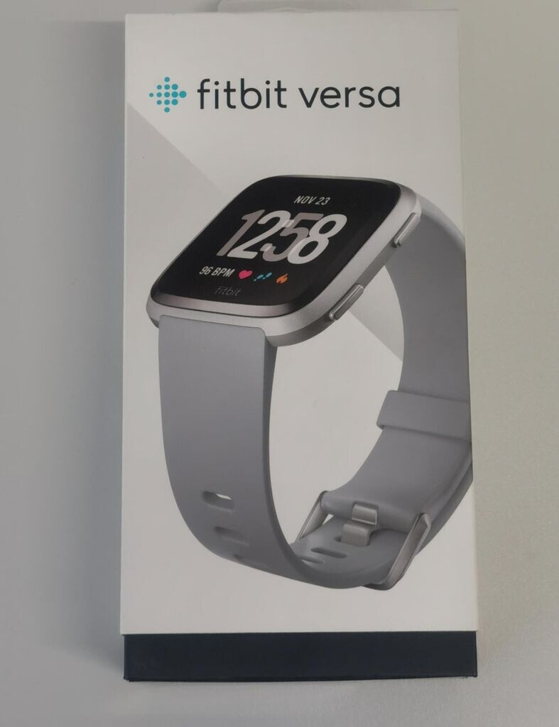 Buy Fitbit Versa Grey/Aluminium Silver from £125.99 (Today) – Best ...