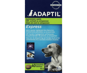 Ceva Adaptil Tabletten für Hunde 40 Stück ab 36,98 € | Preisvergleich ...