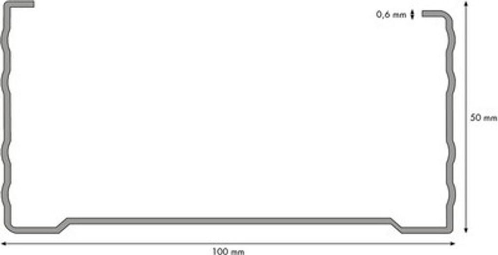 Knauf CW-Profil 100 x 50 x 4000 mm ab 11,45 € | Preisvergleich bei ...