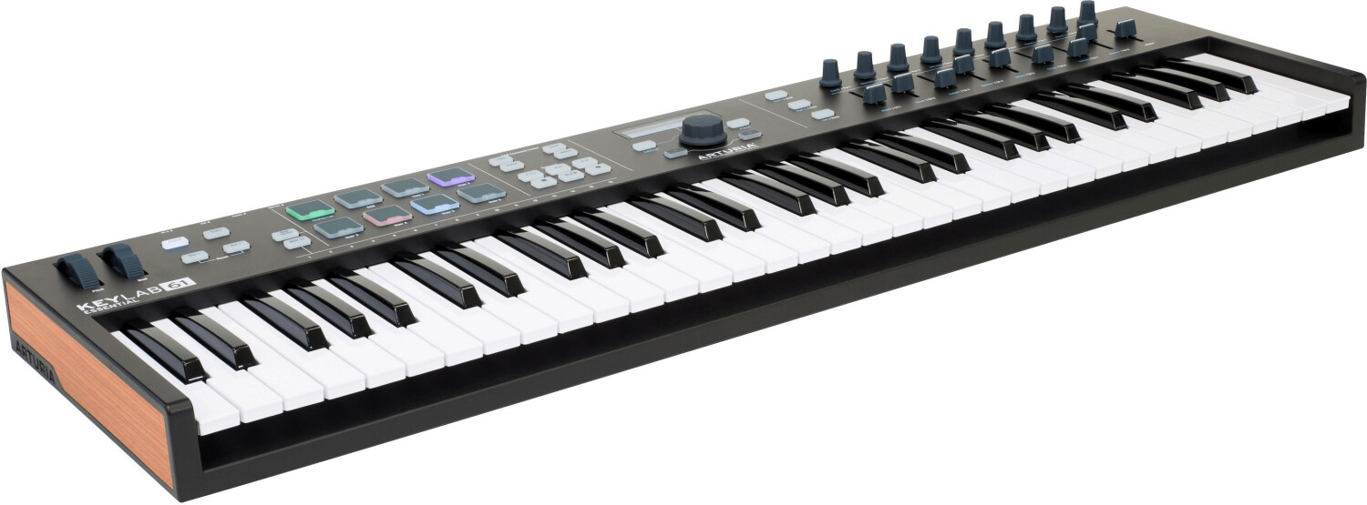 Arturia KeyLab Essential 61 noir au meilleur prix sur idealo.fr