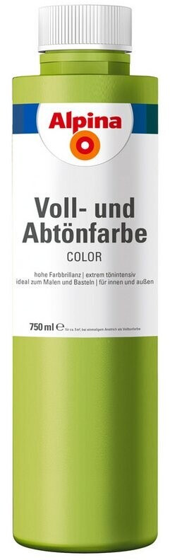 Alpina Farben Color Power Green 750 ml ab 9,99 € | Preisvergleich bei ...