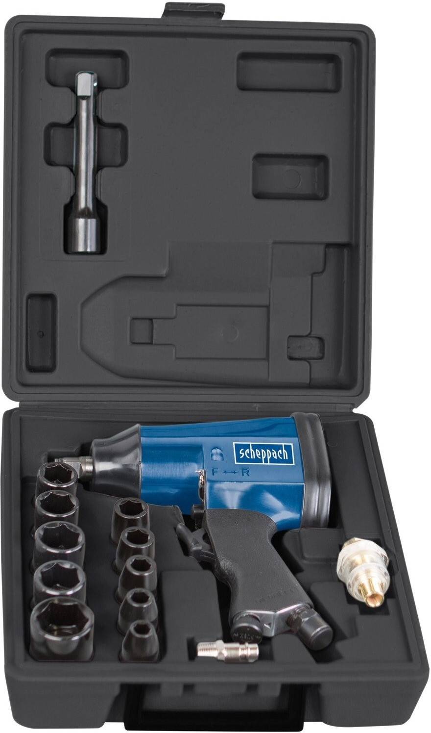 Scheppach Druckluft-Schlagschrauber Set im Koffer mit Zubehör ab 47,00 € | Preisvergleich bei ...