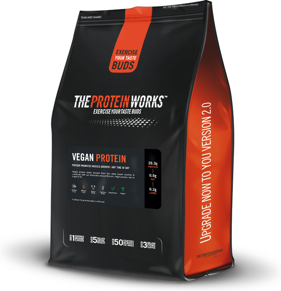 Buy The Protein Works Vegan Protein 500g Choc Mint Brownie from £11.39 ...