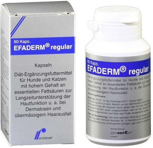 aristavet Efaderm regular 125 Kapseln ab 18,84 € | Preisvergleich bei ...