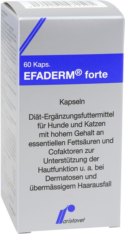 aristavet Efaderm forte 60 Kapseln ab 25,09 € | Preisvergleich bei ...