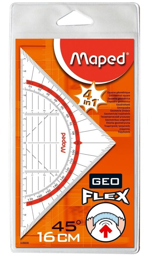 Maped Triangle ruler Geo-Flex 16cm au meilleur prix sur idealo.fr