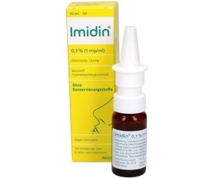 Imidin Nasenspray 0,1% (10ml) ab 2,33 € | Preisvergleich bei idealo.de